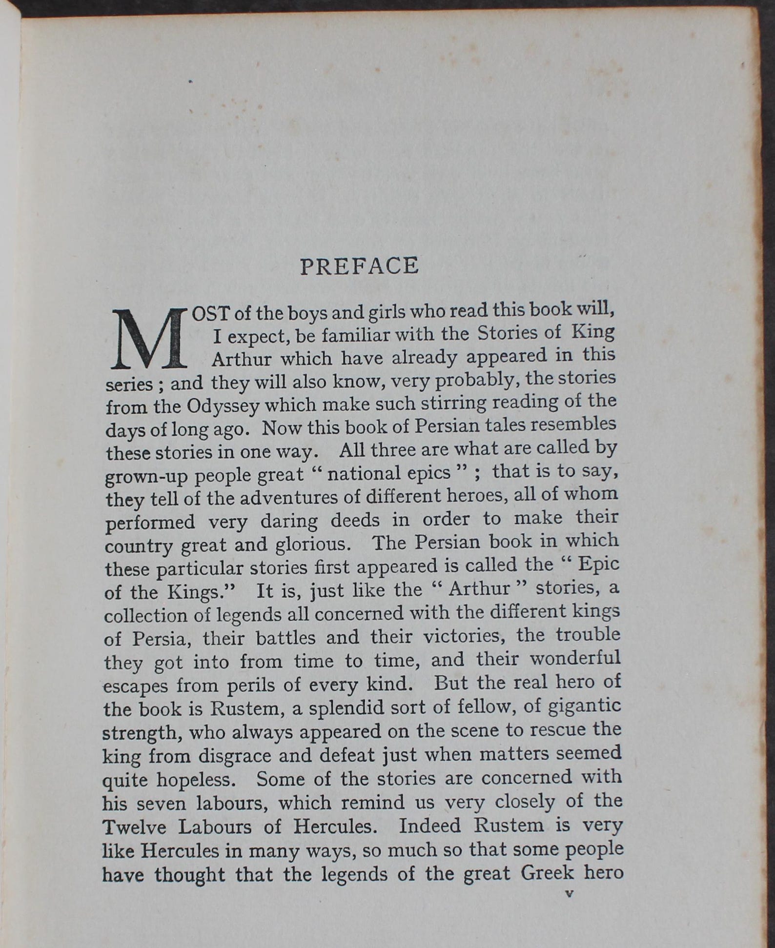 The Book of Rostam 1913 Illustrated Rare Antique Old Book Mythic Hero ...