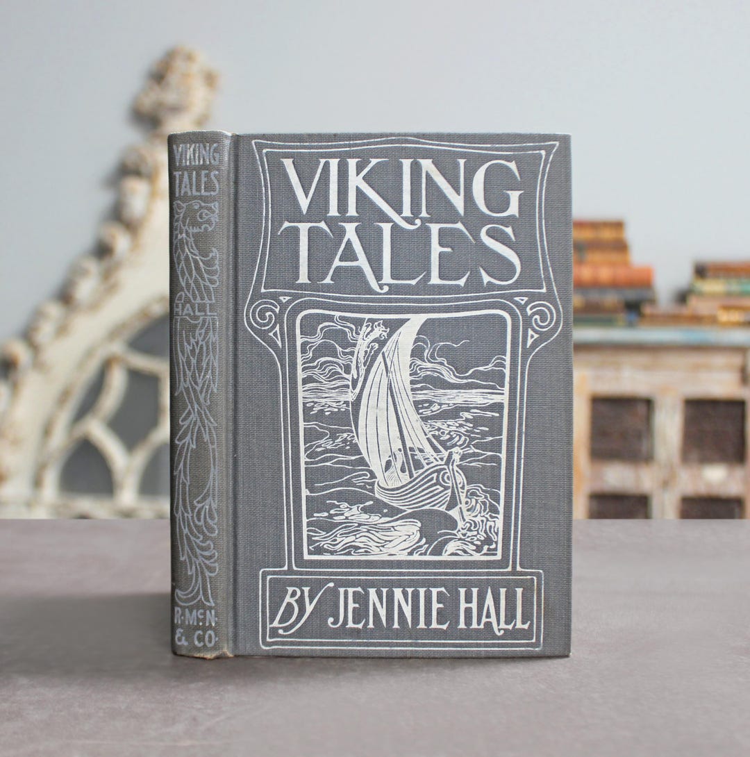 Viking Tales 1902 *richly Illustrated* Antique Edwardian Old Book ...