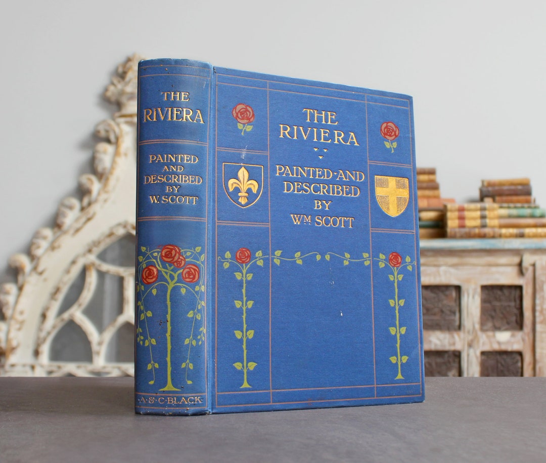 The French & Italian Riviera 1907 *richly Illustrated* Rare Antique ...