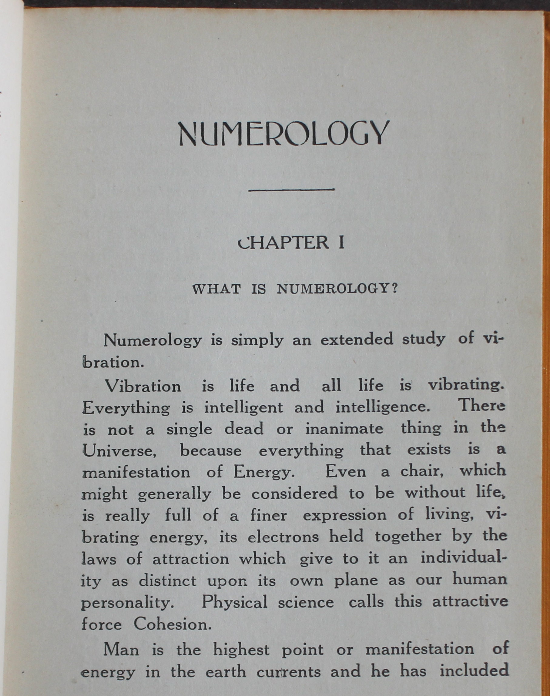 Numerology 1926 Rare Antique Old Book Numeric Divination, Onomancy ...
