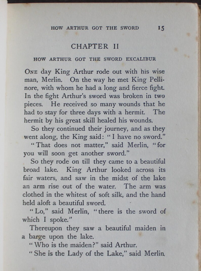 King Arthur & His Knights ~1910 Illustrated Rare Antique Edwardian Old ...