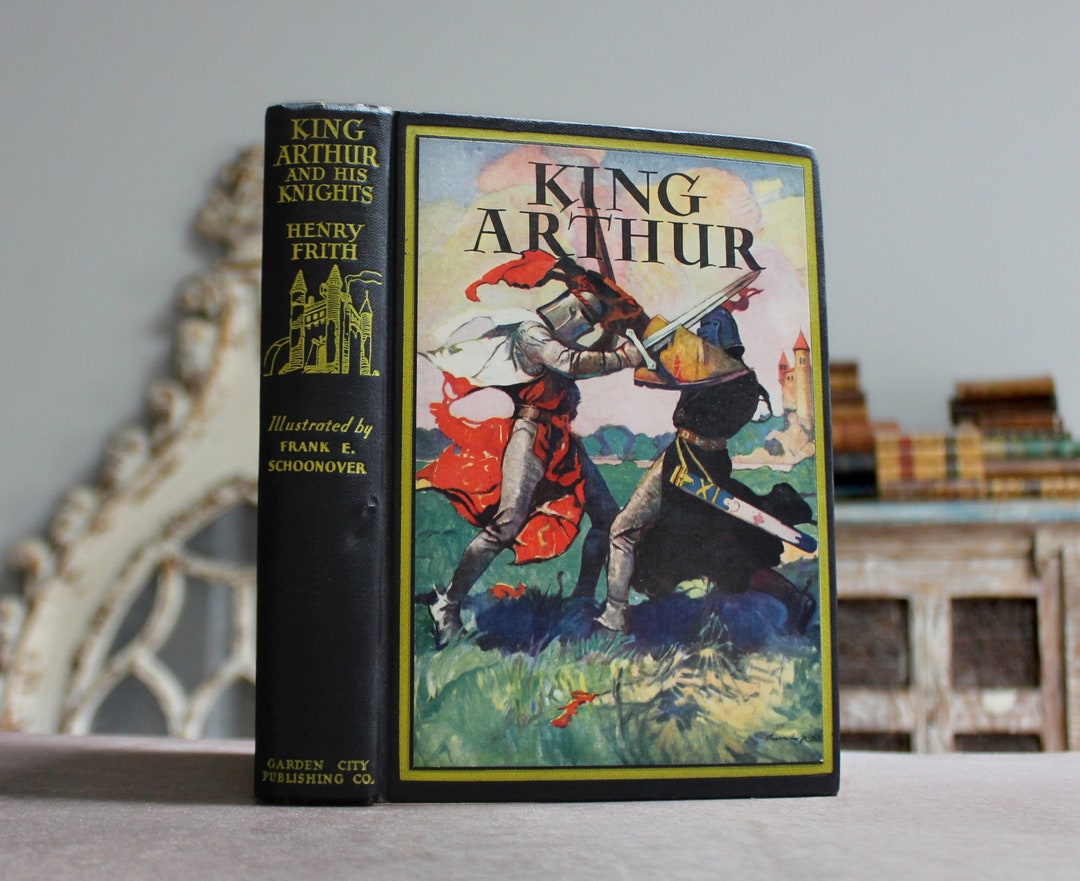 King Arthur & His Knights 1932 Illustrated 1st Edition Antique - Etsy