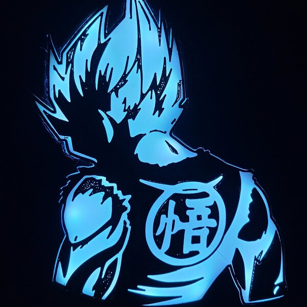 Dragon Ball Z Lamp - Etsy