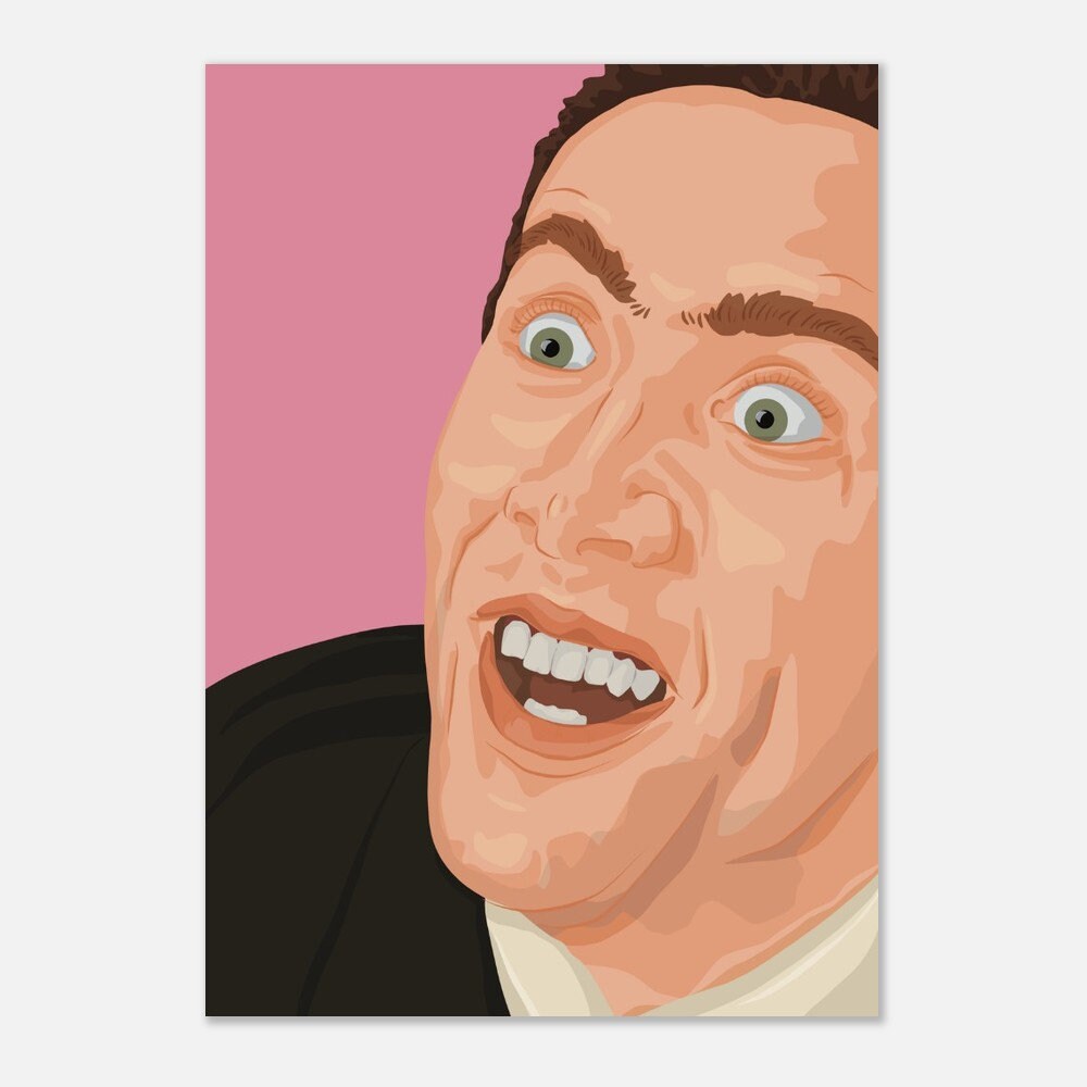 Nic Cage Meme Cage Rage You Dont Say Art Print Funny Comedy Wall Decor Etsy