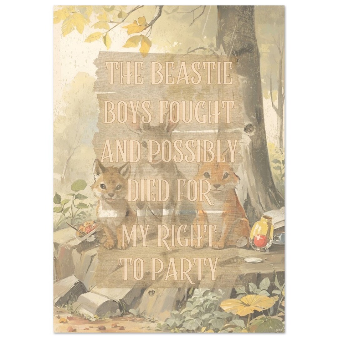 The Beastie Boys Fought and Possibly Died for My Right to Party Peep ...