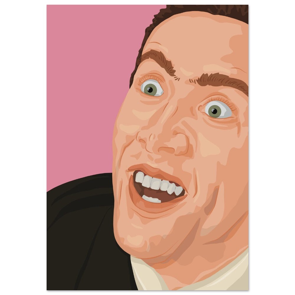 Nic Cage Meme Cage Rage You Don't Say Art Print Funny Comedy Wall Decor ...