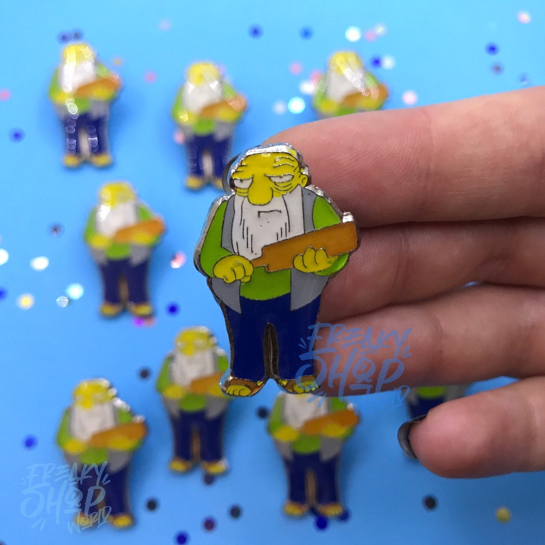 Jasper Pin Enamel, That's a Paddlin, Enamel Pin the Simpsons, SIMPSON ...