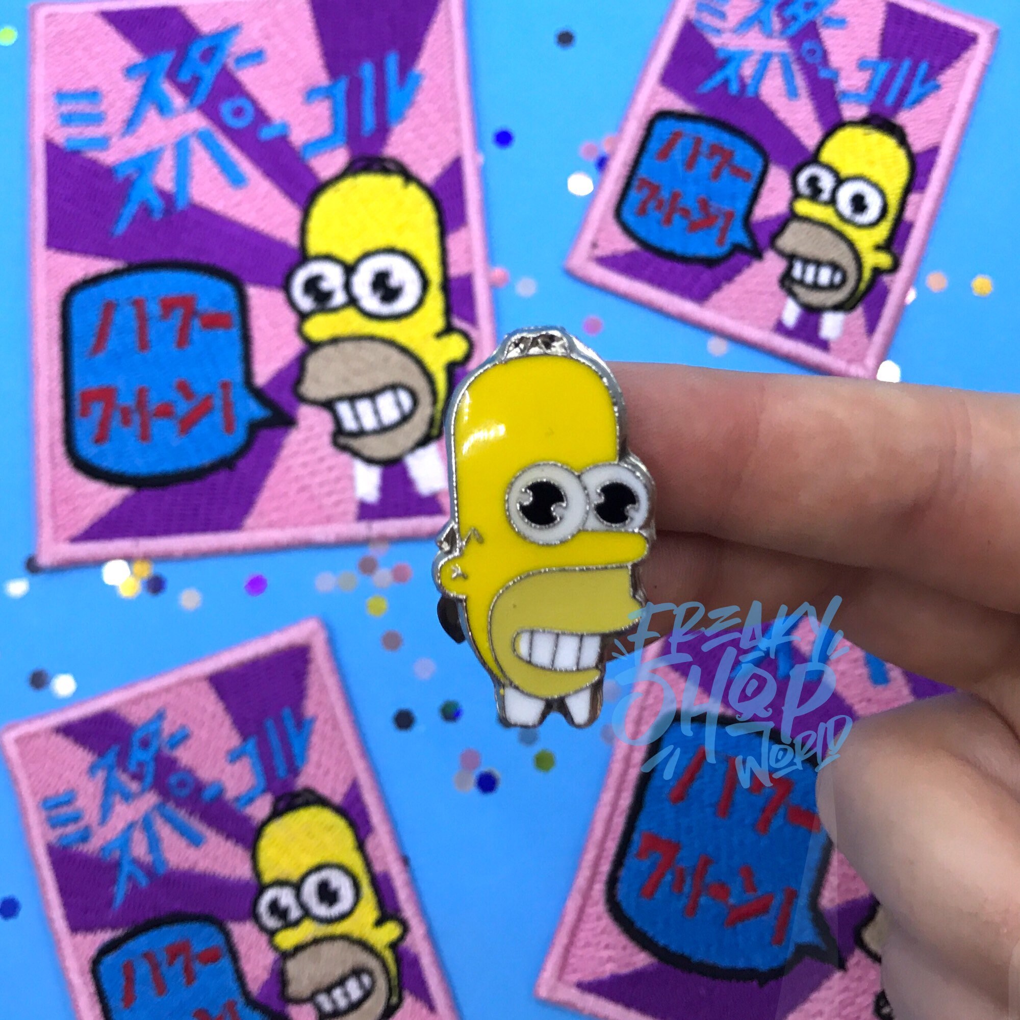 Mr Sparkle Enamel PIN the Simpsons Pin the Homero Simpson | Etsy