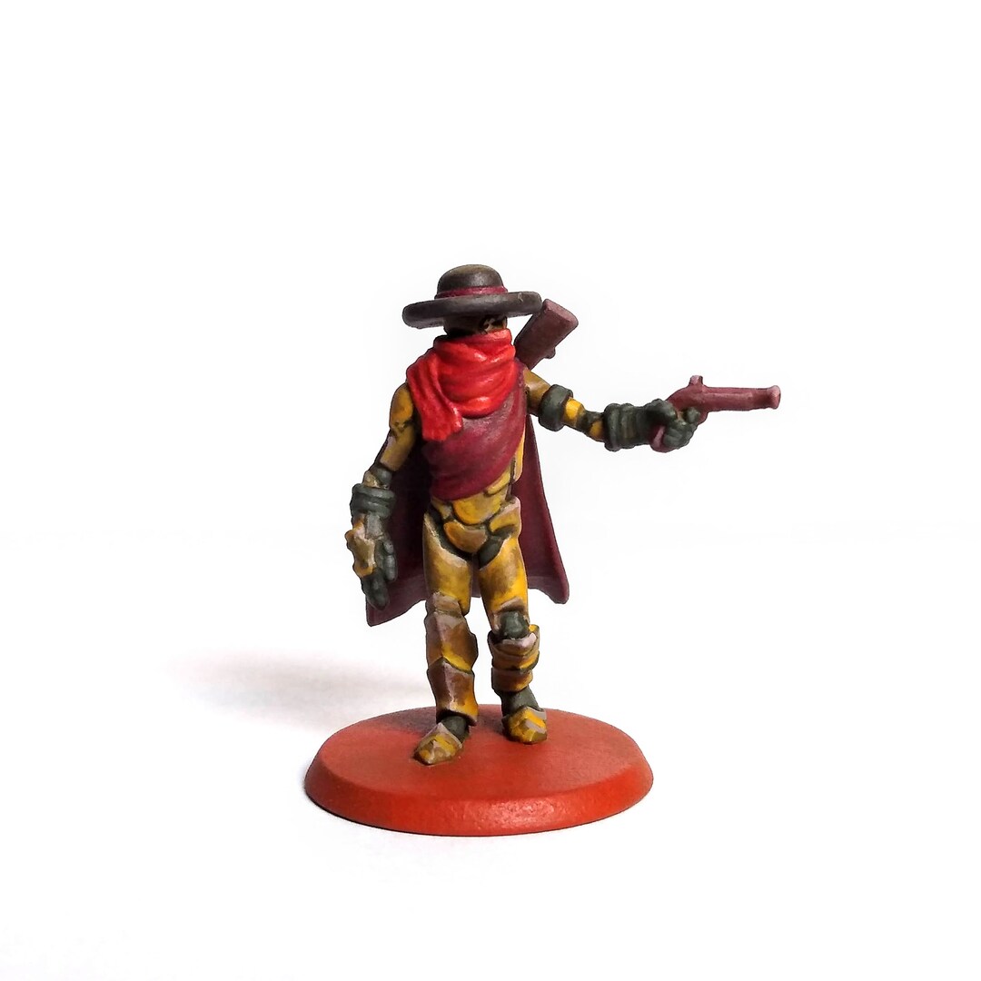 Hero Forge Warforged Gunslinger Hand Painted Dungeons and Dragons ...