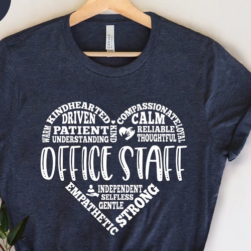 Office Staff Shirts Coworker Gift Office Squad T-shirt - Etsy