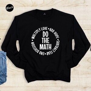 Multiply Love Add Hope, Love Math Shirt, Math Teacher Shirt, Positive ...