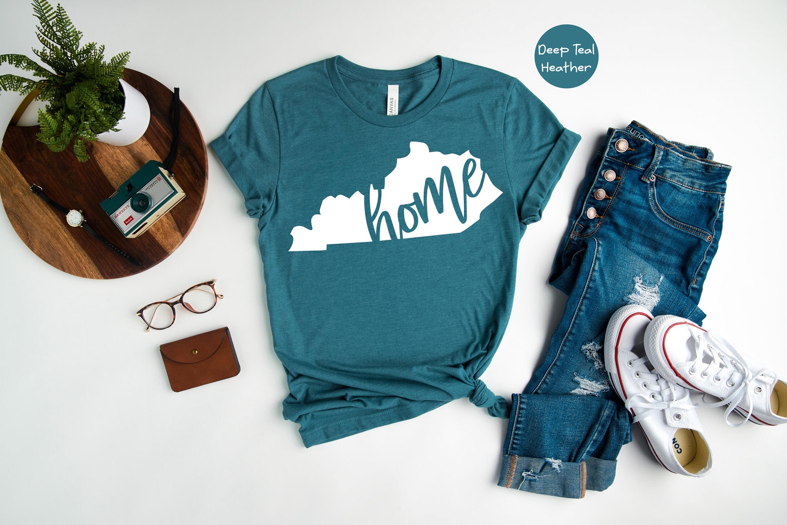 Kentucky State Shirts Kentucky State Map Shirt Kentucky | Etsy