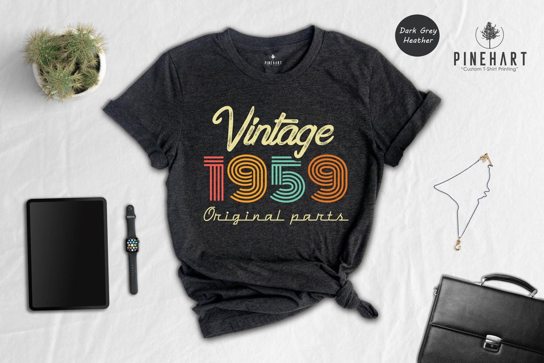66th Birthday Shirt, Vintage 1959 Shirt, 66 Years Old Shirt, 66th ...