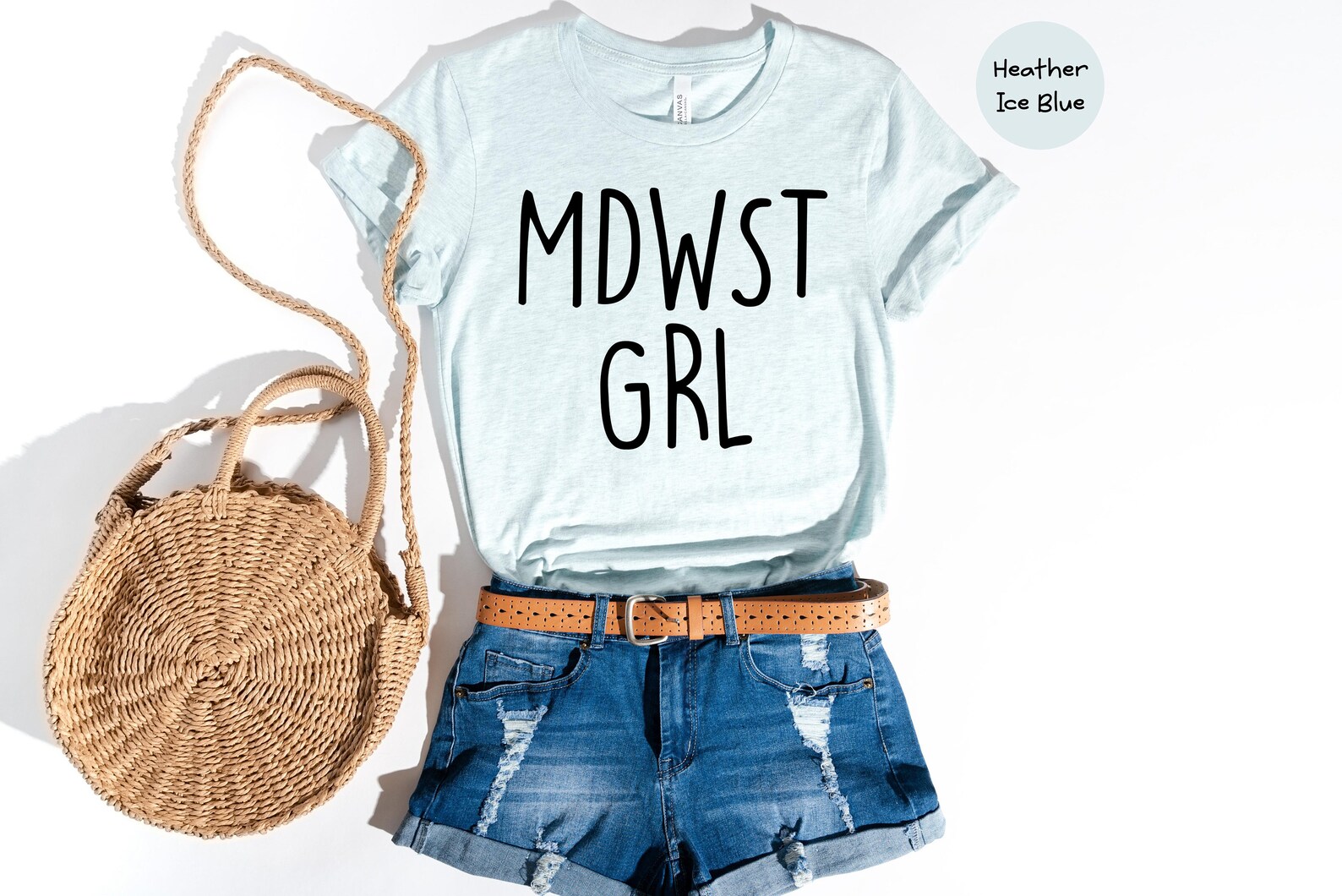 Midwest Shirts for Women Midwest Girl Shirt American Country - Etsy