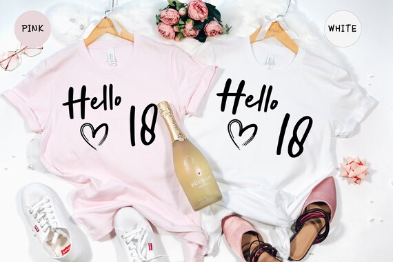 18th Birthday Shirt Hello 18 T-shirt 2004 Birthday Shirt - Etsy