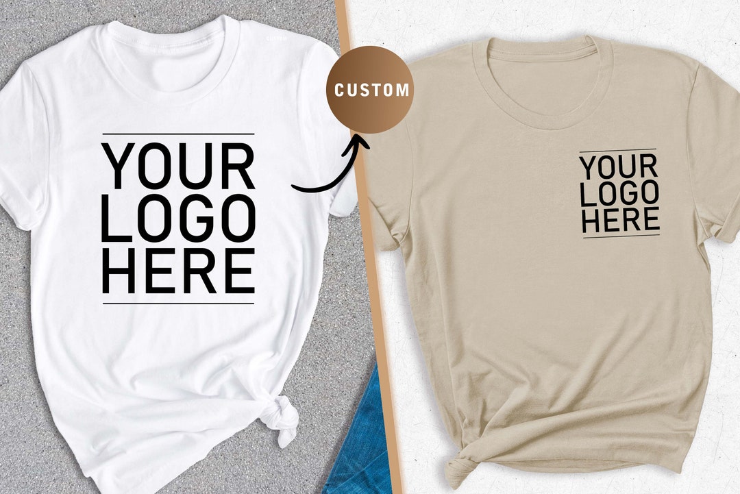 Custom Logo Shirts, Personalized Logo Shirt, Custom Design Shirt ...