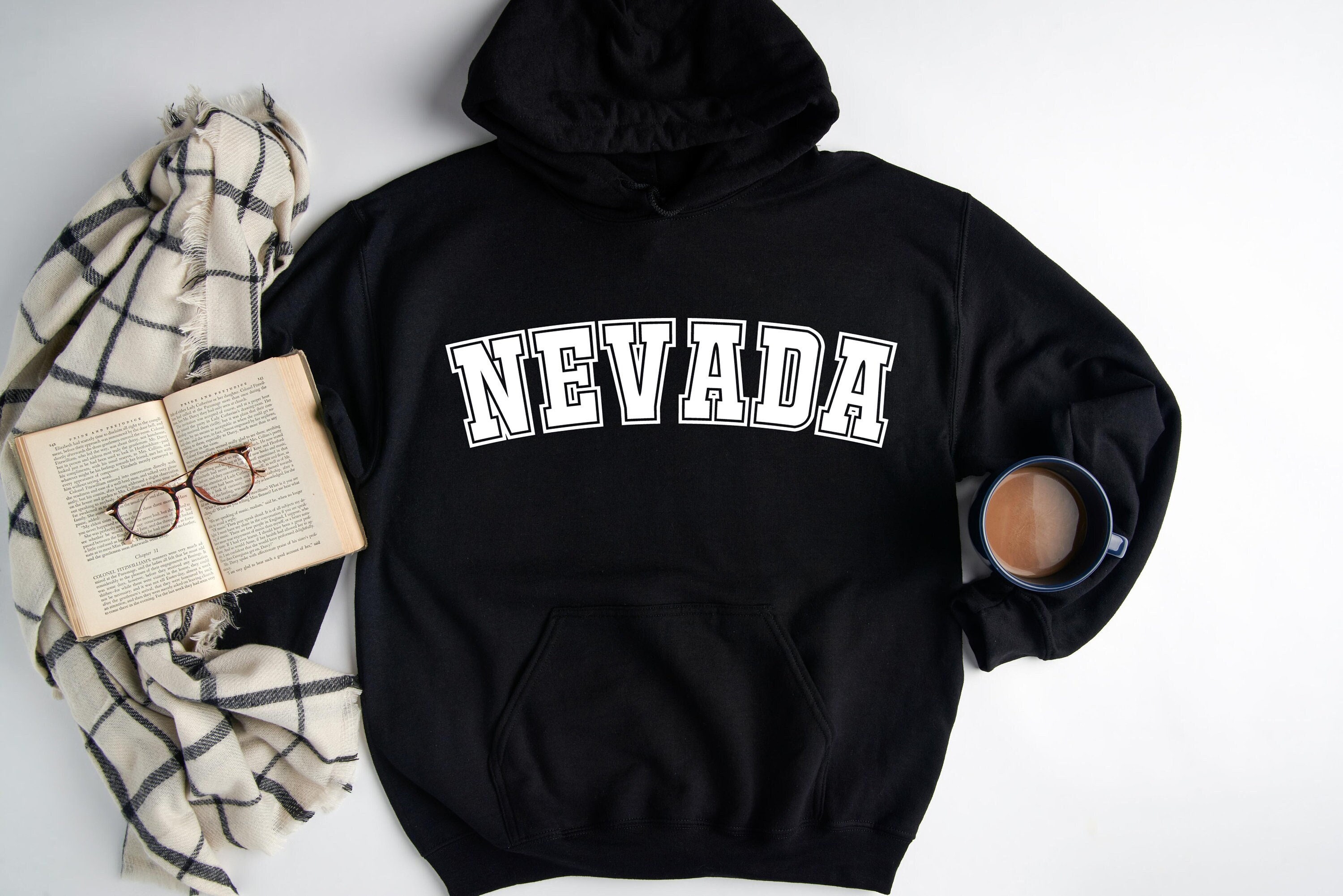 Nevada Sweatshirt Nevada Nevada Gift Nevada Hoodie Nevada | Etsy