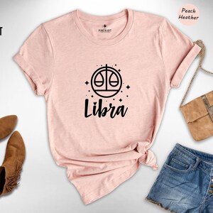 Libra Shirt, Libra Birth Sign, Zodiac Sign, Zodiac Sign Birthday Gift ...