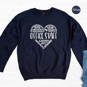 Office Staff T-shirt, Gift for Secretary, Office Staff Tee, School ...