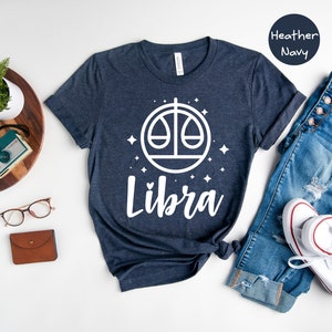 Libra Shirt Libra Birth Sign Zodiac Sign Zodiac Sign - Etsy