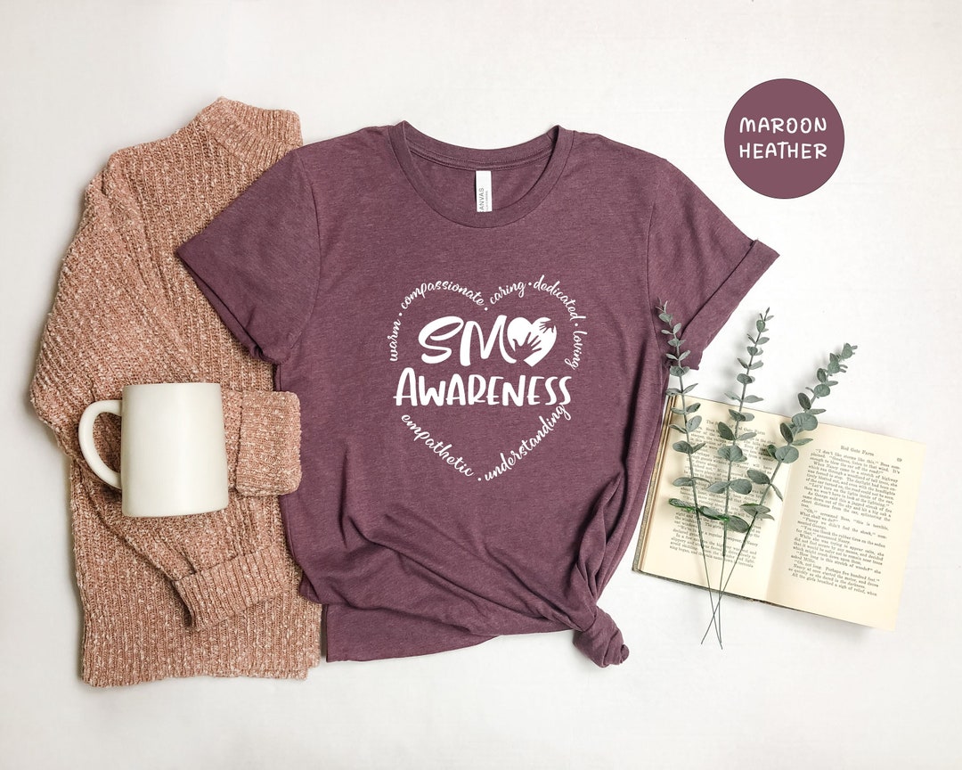 Spinal Muscular Atrophy Shirt, I Support Finding A Cure SMA Awareness ...