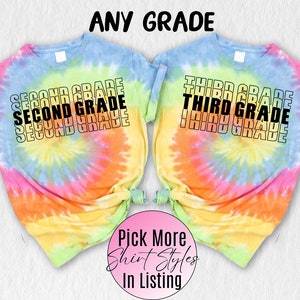 High School Tie Dye Shirt, High School Senior Shirt, Tie Dye Shirt ...