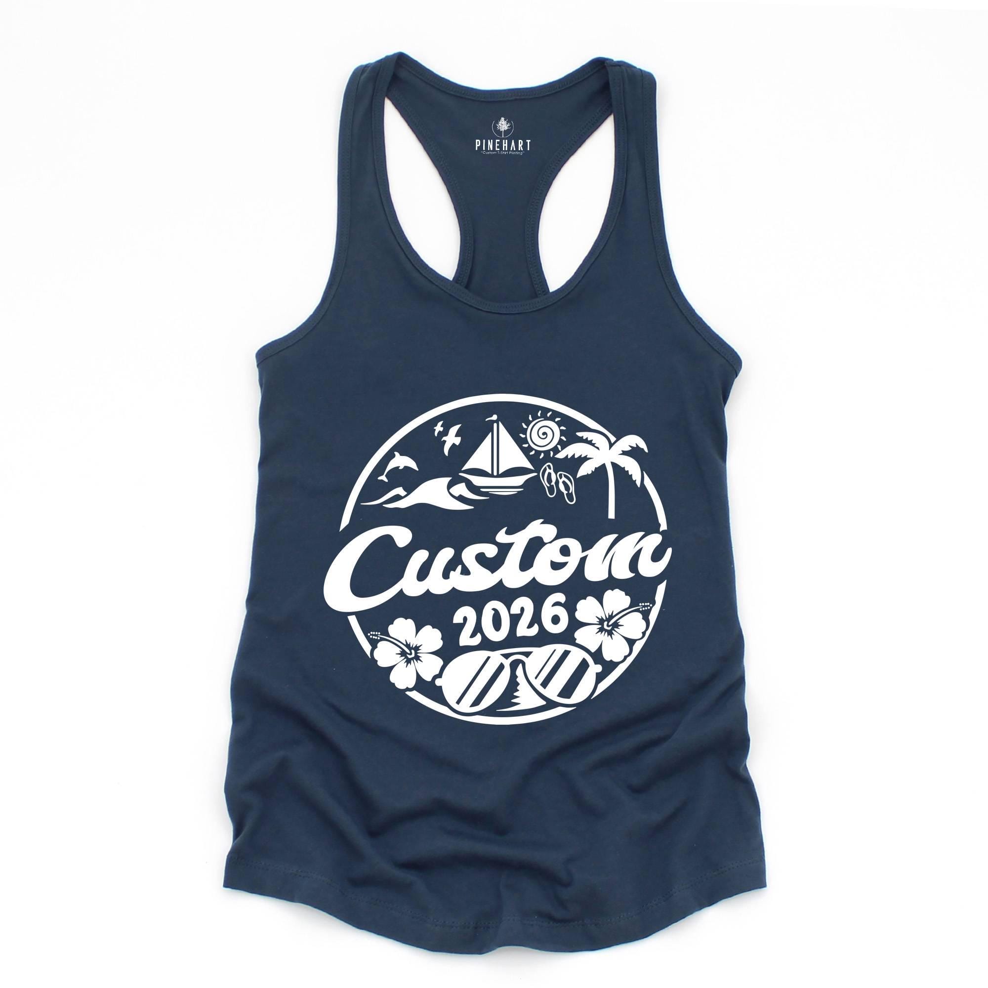 Custom Beach Trip Tank, Personalized Beach Trip Tank, Beach Fan Tank ...