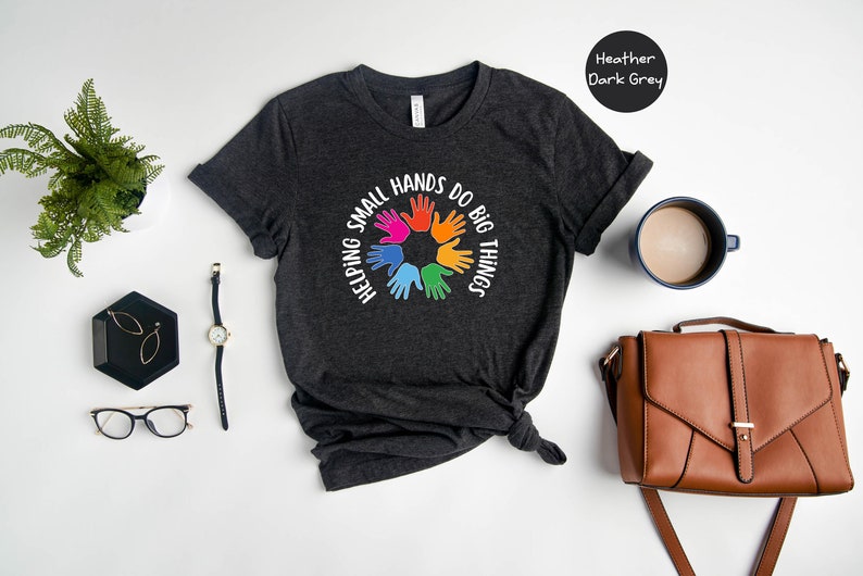 Helping Small Hands Do Big Things Shirt Occupational Therapy - Etsy