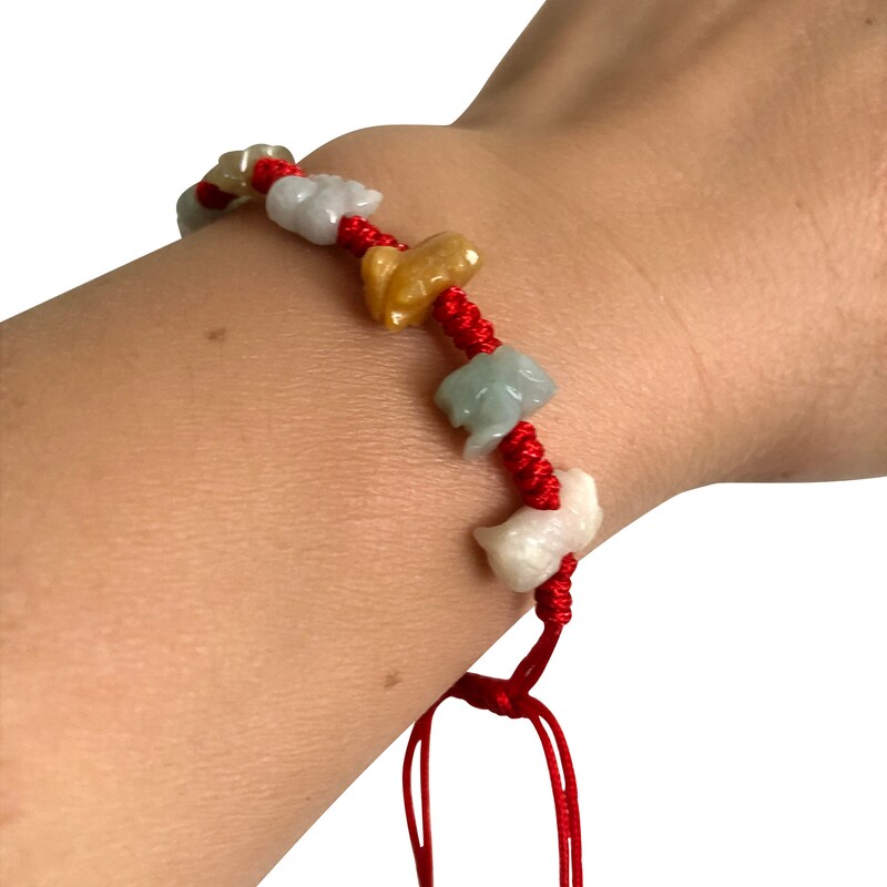 Red Jade Bracelet - Etsy