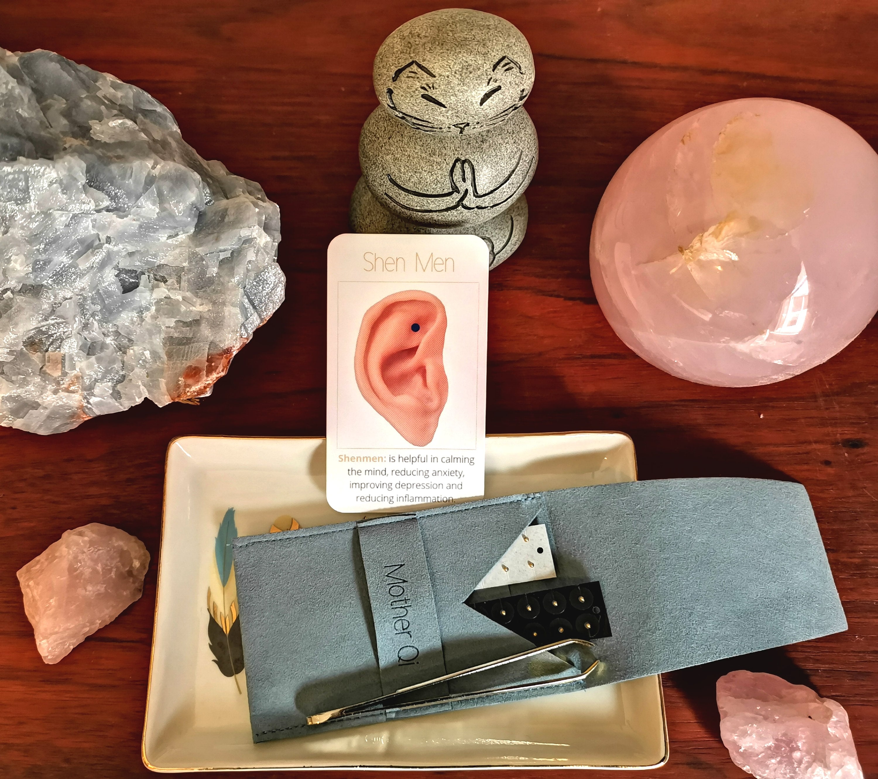 24k Gold Ear Seeds 40 Pack Self Care Acupressure Ear Seeds | Etsy