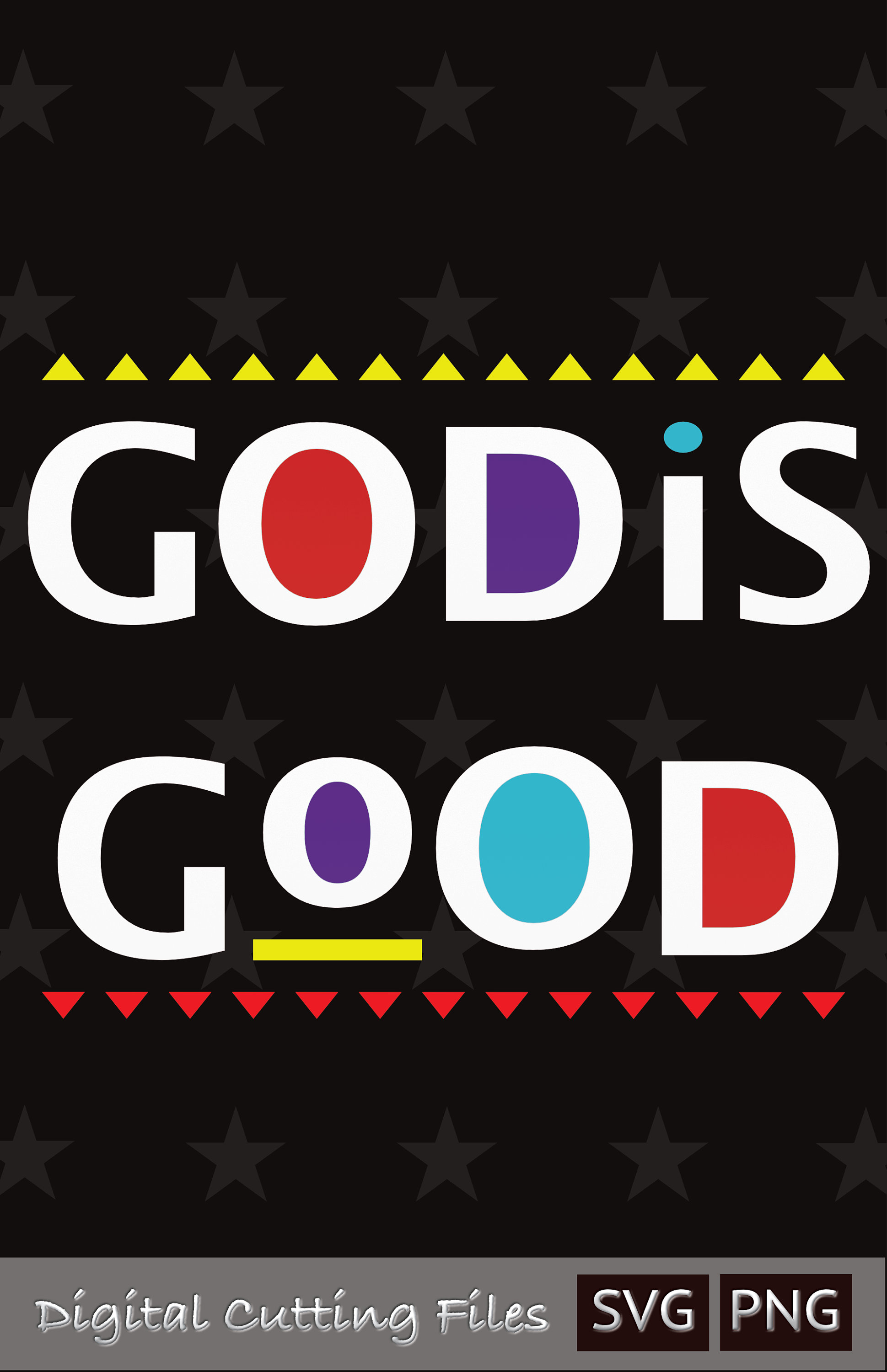 God is Good SVG, Digital Files, God Quote, Religious Quote, Martin Font ...