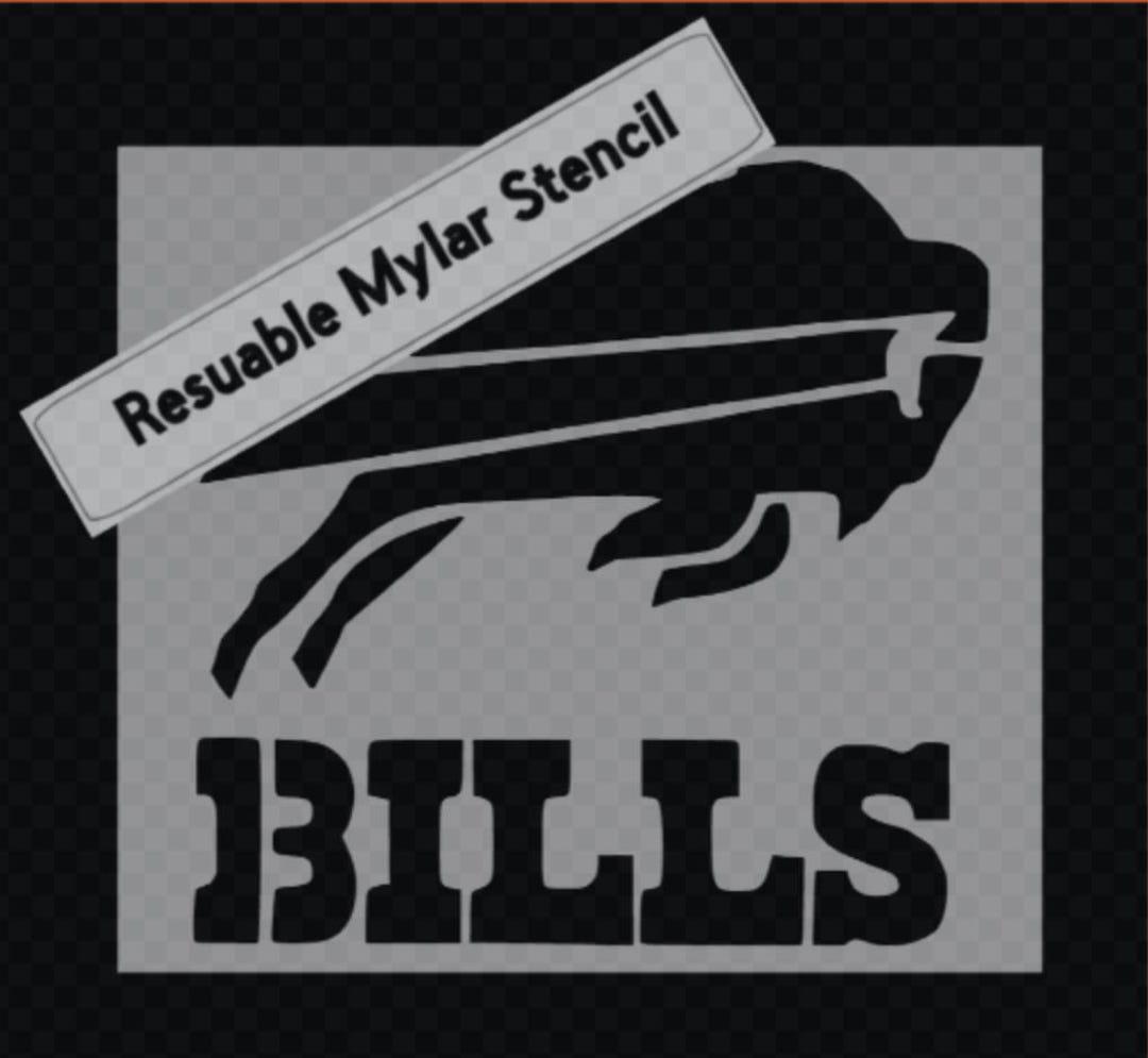 NFL Team Stencil, Reusable Plastic or Vinyl, *FAST SHIPPING* Multiple ...
