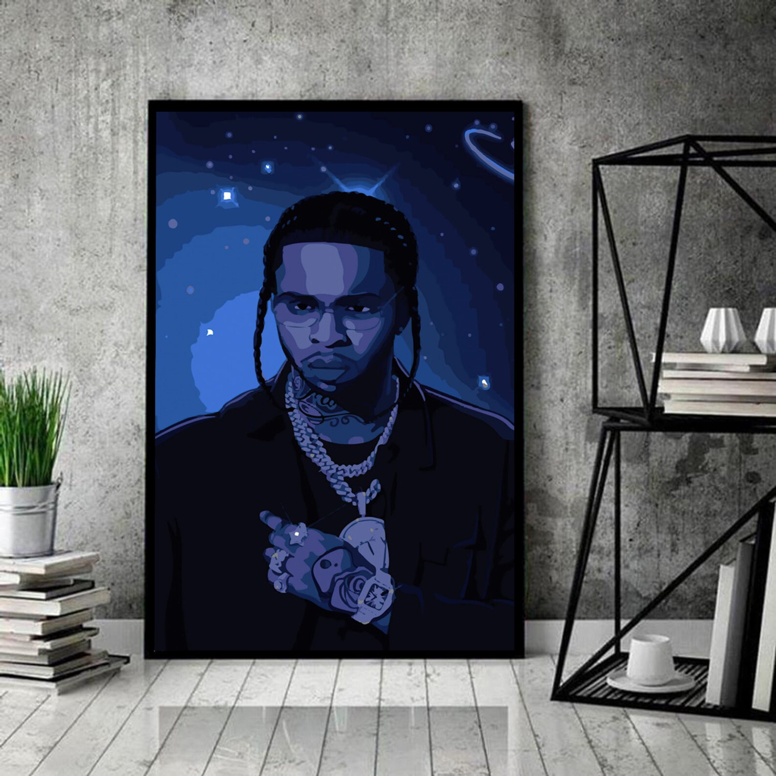 Pop Smoke Poster Pop Smoke art print Pop Smoke canvas Pop | Etsy