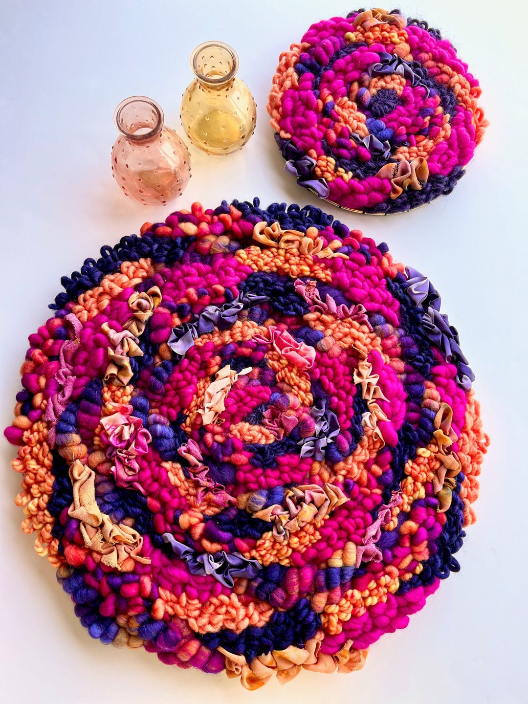 Solstice Sunset Round Weaving Collection - Etsy