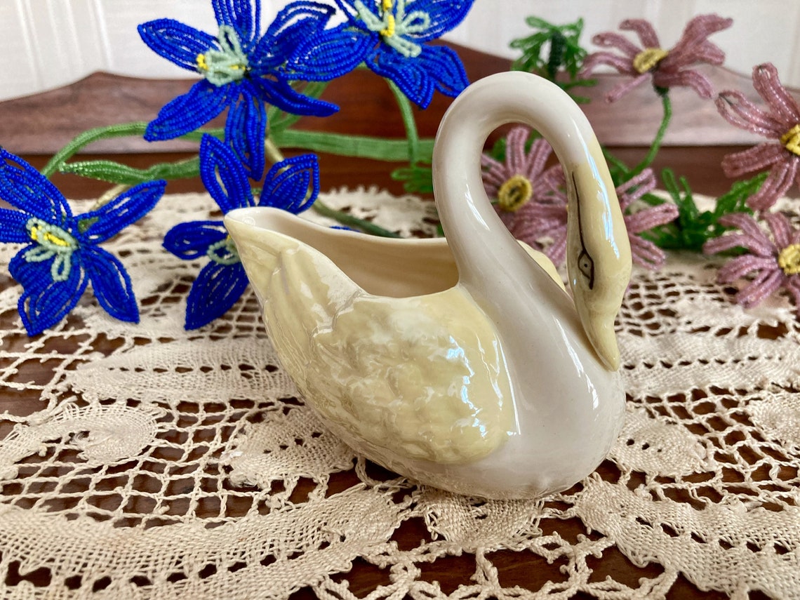 Charming Irish Belleek Swan Creamer 6th Mark 1965-1980 - Etsy