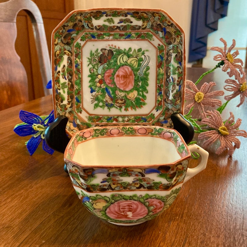 Rose Pattern China - Etsy