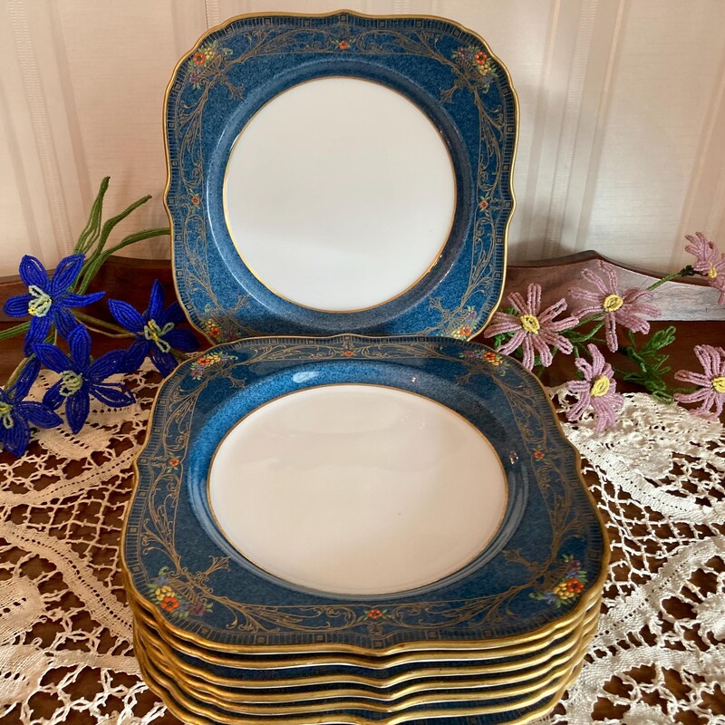 Royal Worcester Antique Plate - Etsy
