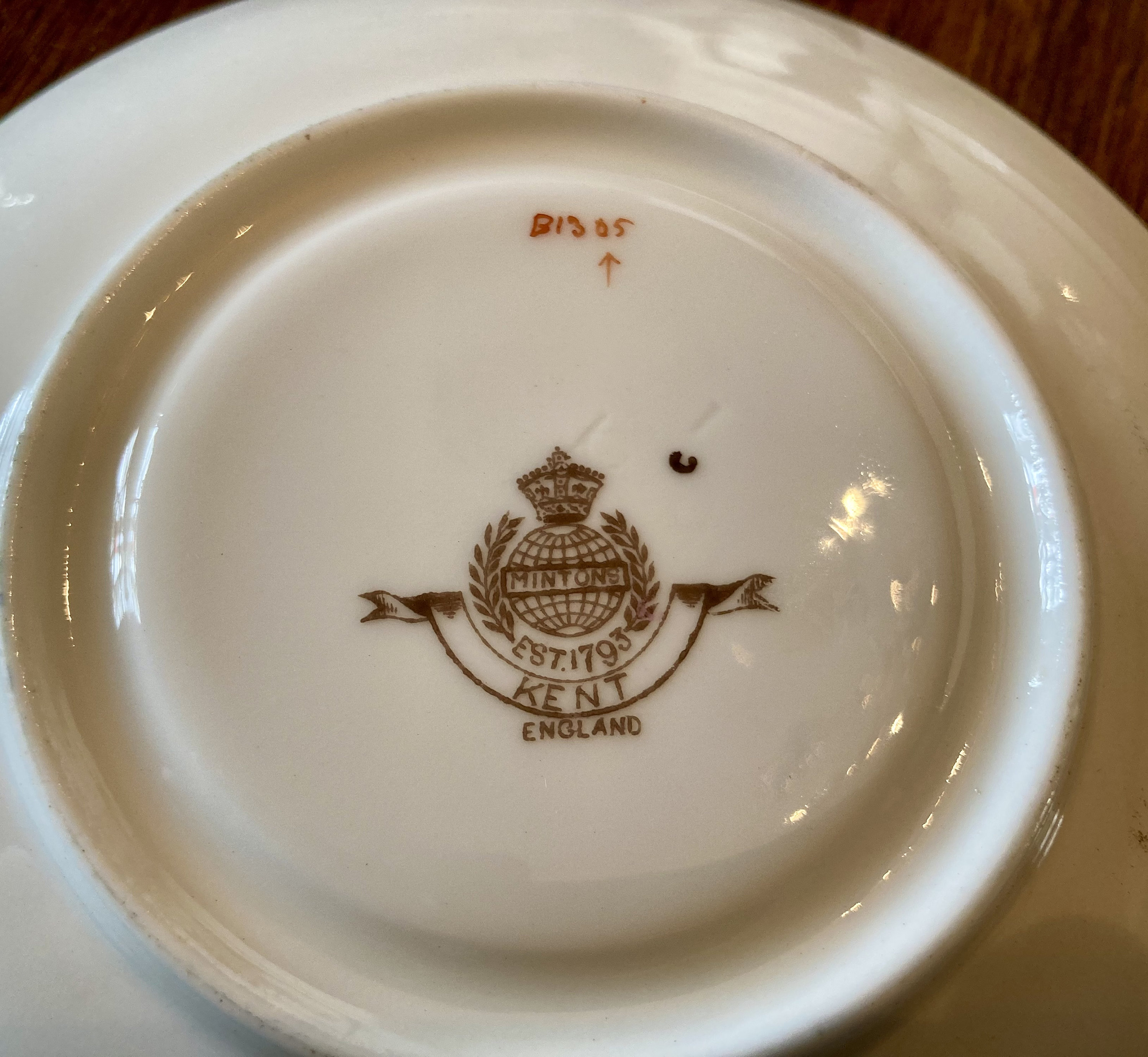 Lovely Minton KENT Bone China Footed Cup & Saucer Sets - Etsy
