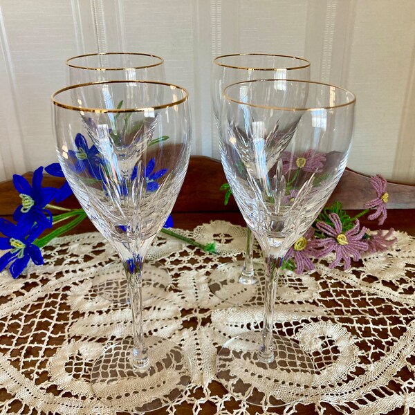 Lenox Crystal Goblets - Etsy