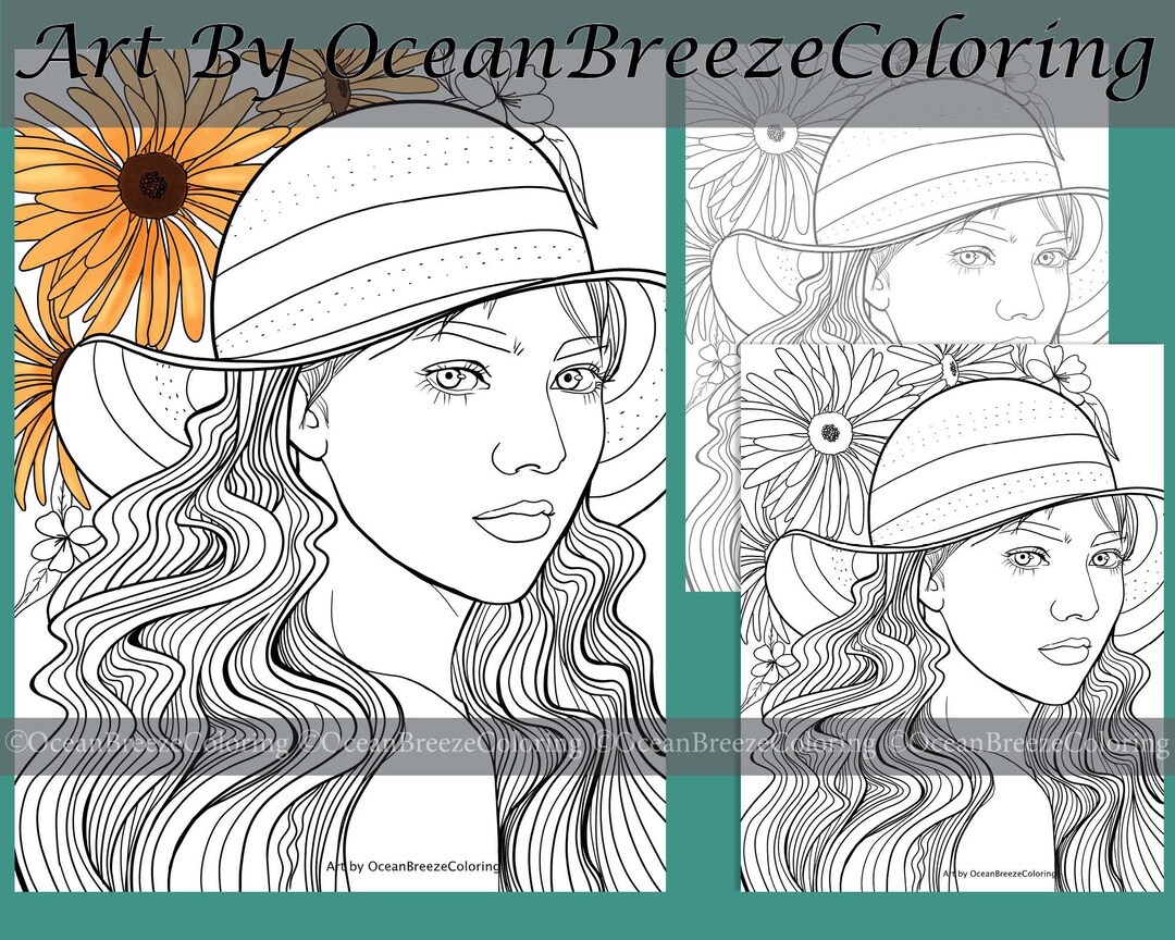 Printable Digital Download Coloring Page - Etsy