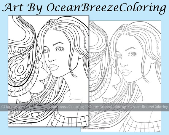 Printable Coloring Page | Etsy