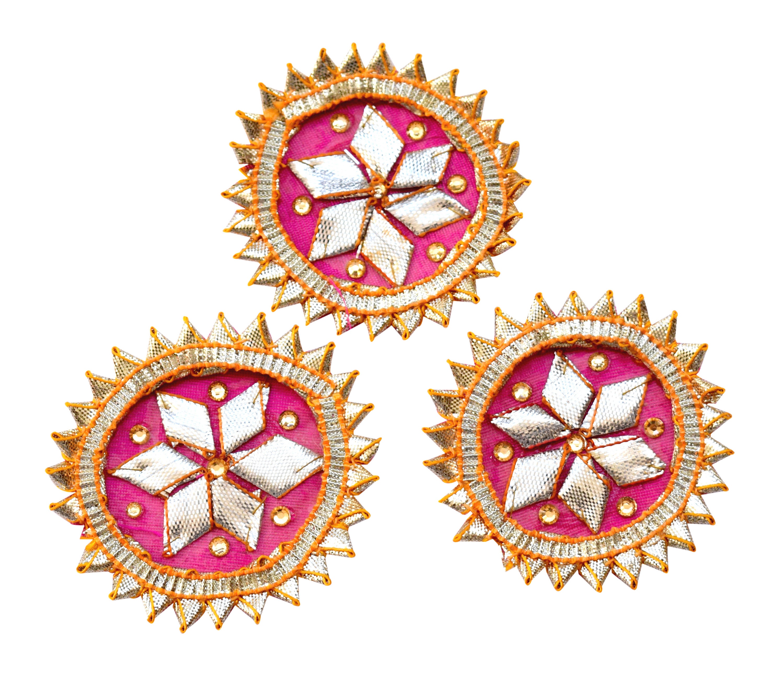 Gota Patti Handwork Patch, Floral Appliques, Ethnic Embellishments ...