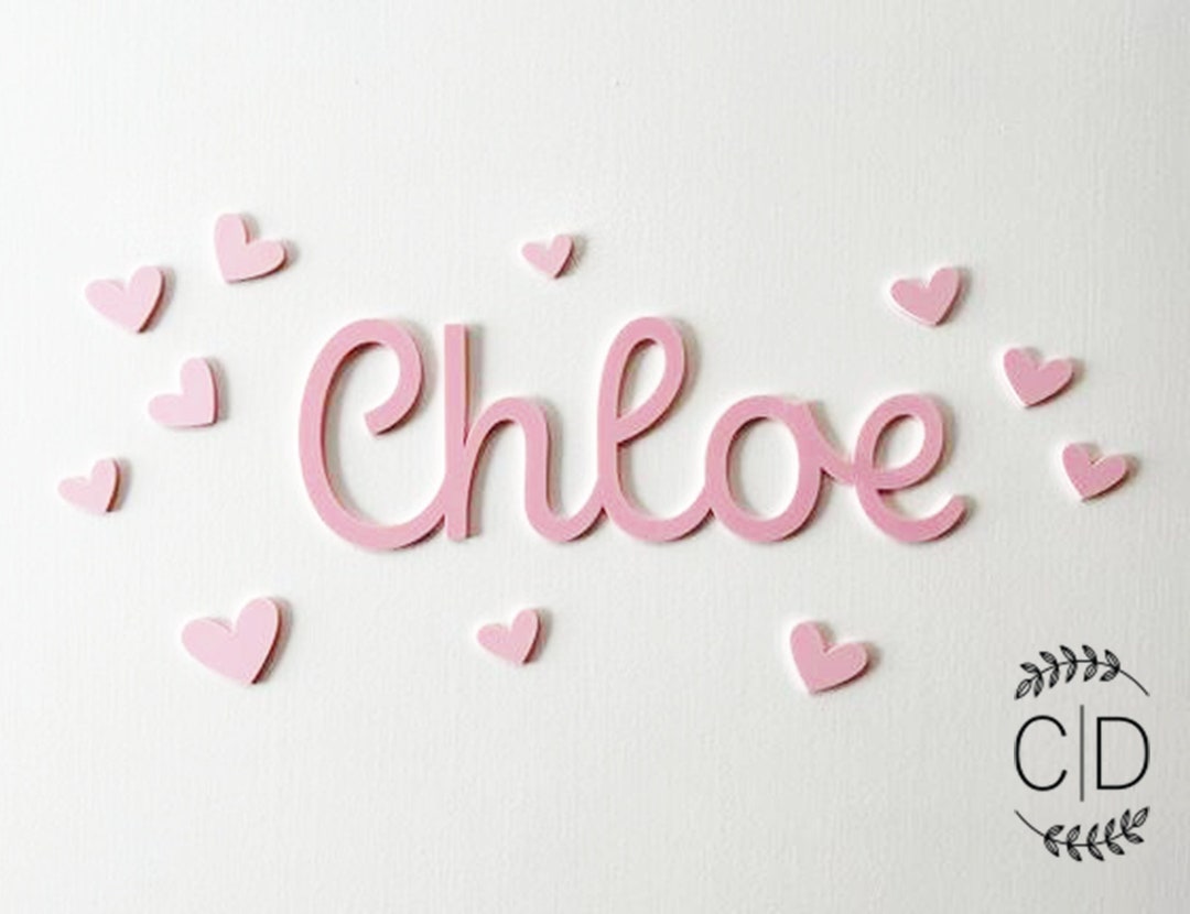 Custom Acrylic Name Sign, Personalized Color and Font, Wedding Sign ...