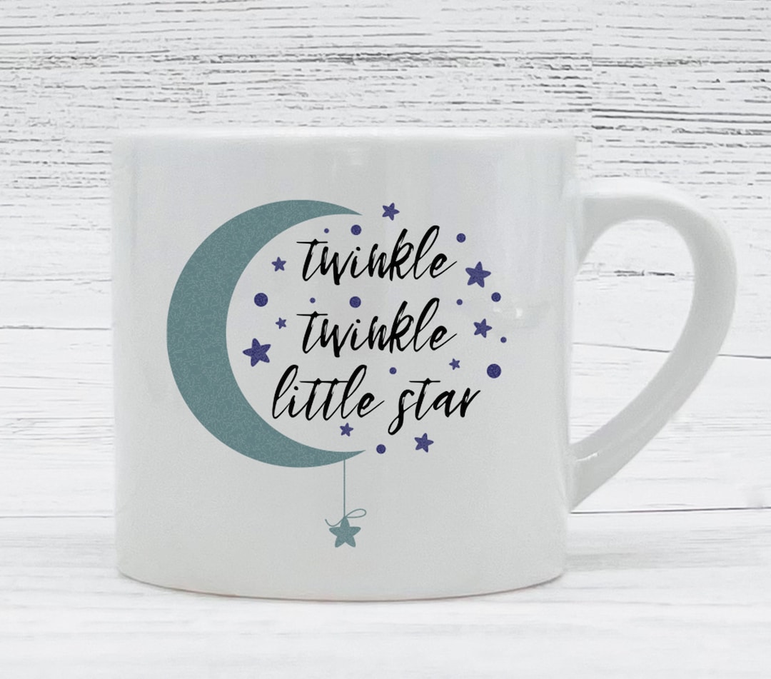Twinkle Little Star Kids Personalized Mug- Children Mug- Name Custom ...