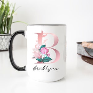 Personalized Mug- Letter B - Name Custom Gift - Personalized Gifts All ...