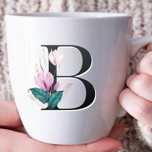 Personalized Mug- Letter B - Name Custom Gift - Personalized Gifts All ...