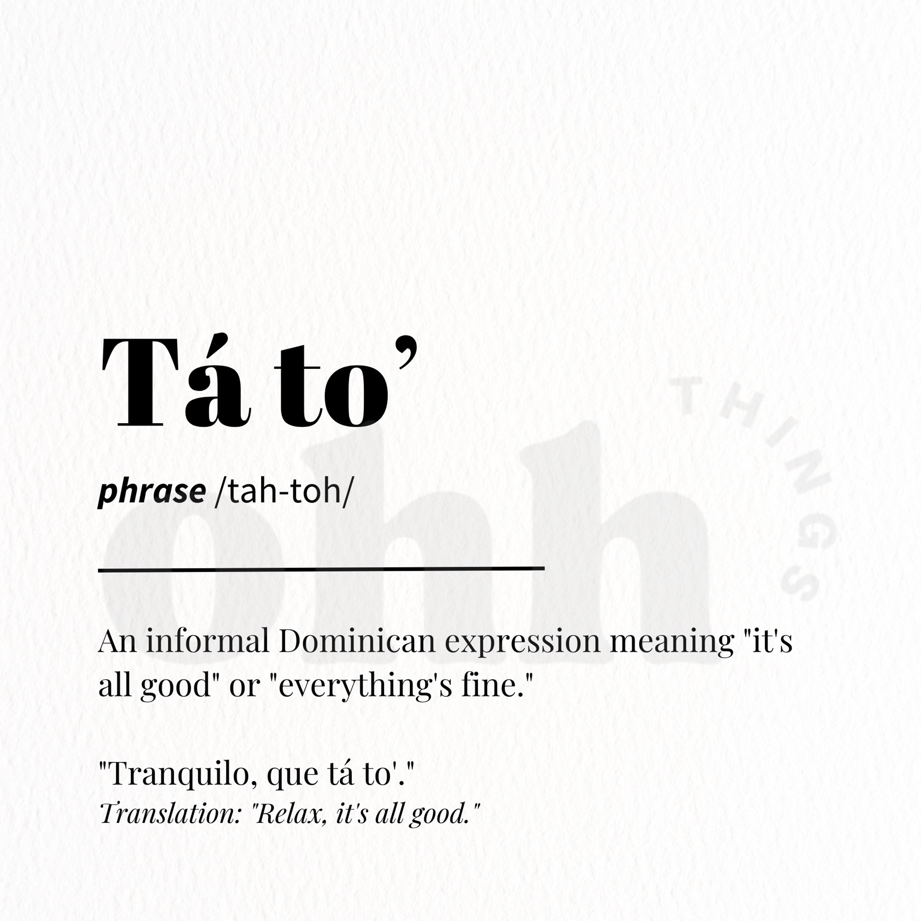 Custom Definition Poster | Aesthetic Latinx Slang Wall Art | Classy ...