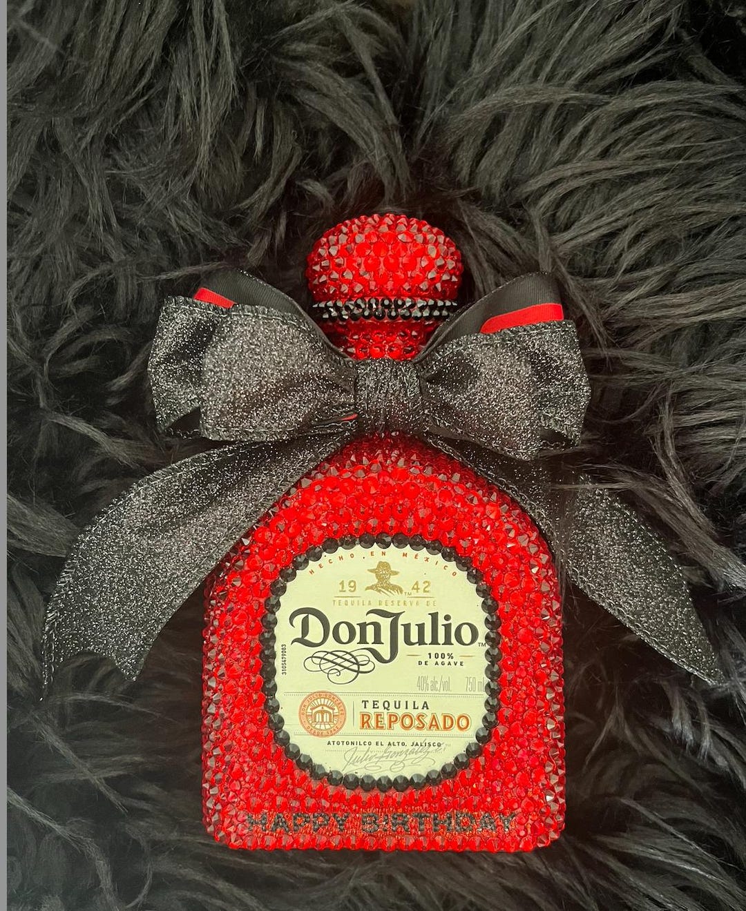 Blinged-out Don Julio Reposado Bottle - Etsy