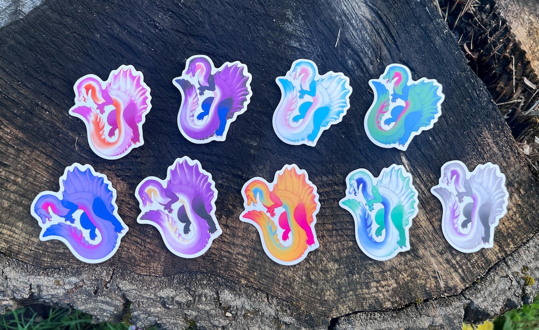 Pride Spino Stickers - Etsy