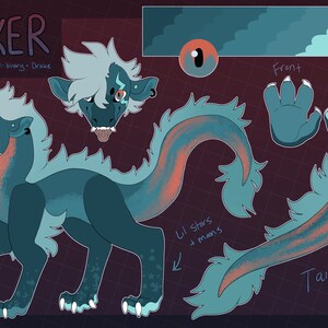 Character Reference Sheet Commissions - Etsy